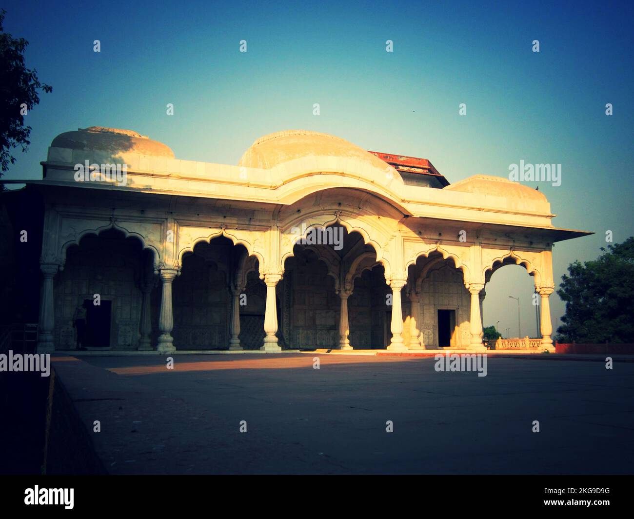New Delhi, India - Inside view of the Red Fort Stock Photo - Alamy