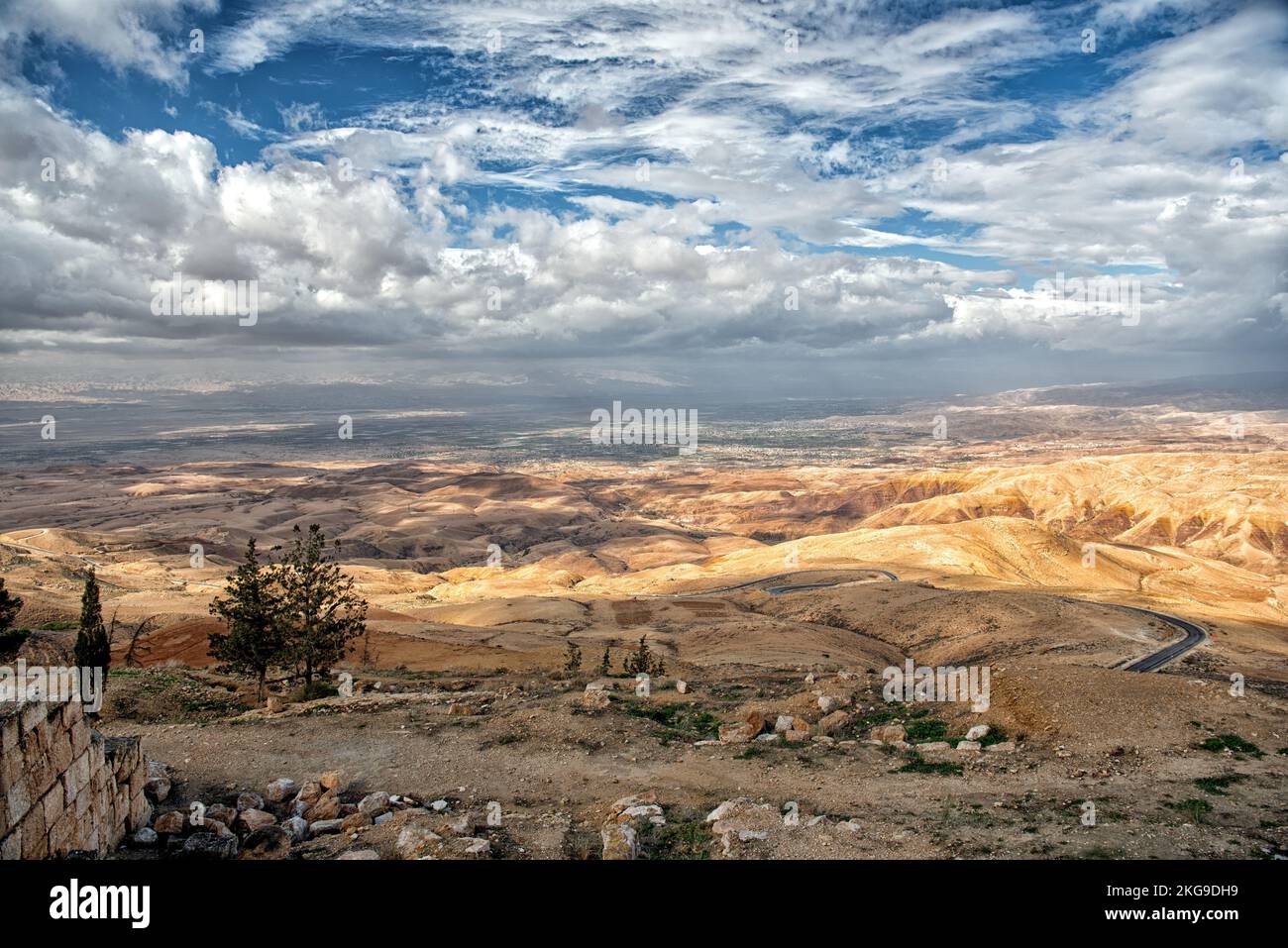 The place where Moses was granted a view of the Promised Land Stock ...