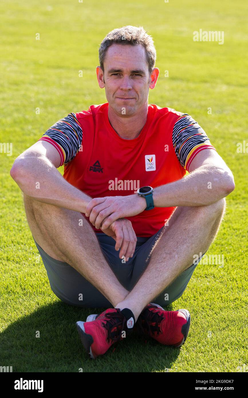 Belek, Turkey, 22/11/2022, Team leader Bob Maesen poses for the ...