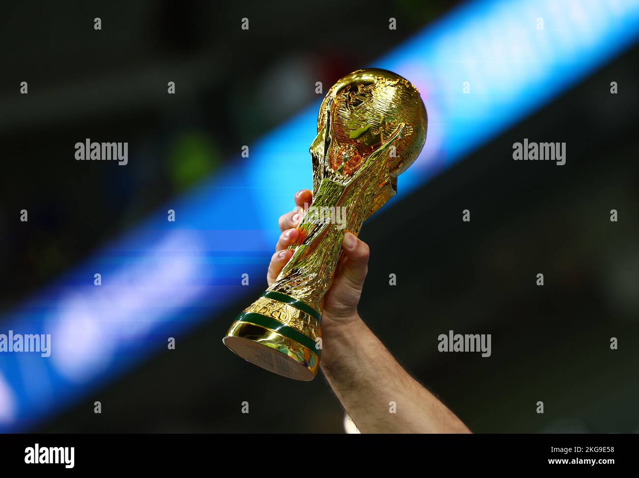 2022 World Cup Trophy Wallpaper