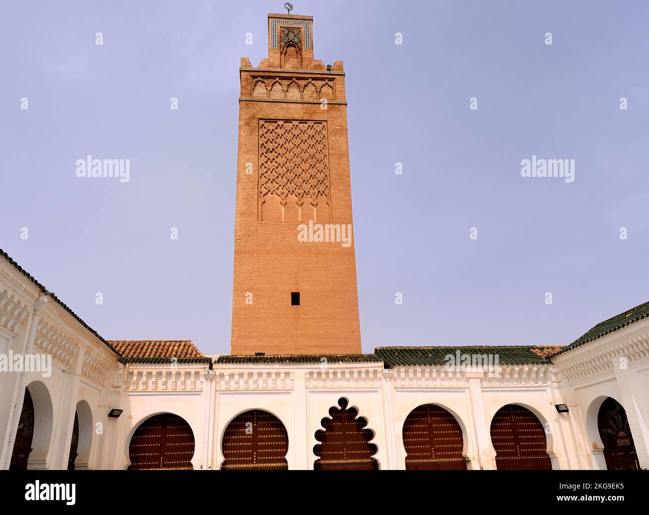CITY OF TLEMCEN IN ALGERIA AND THE RUINS OF MANSOURAH PALACE AND ...