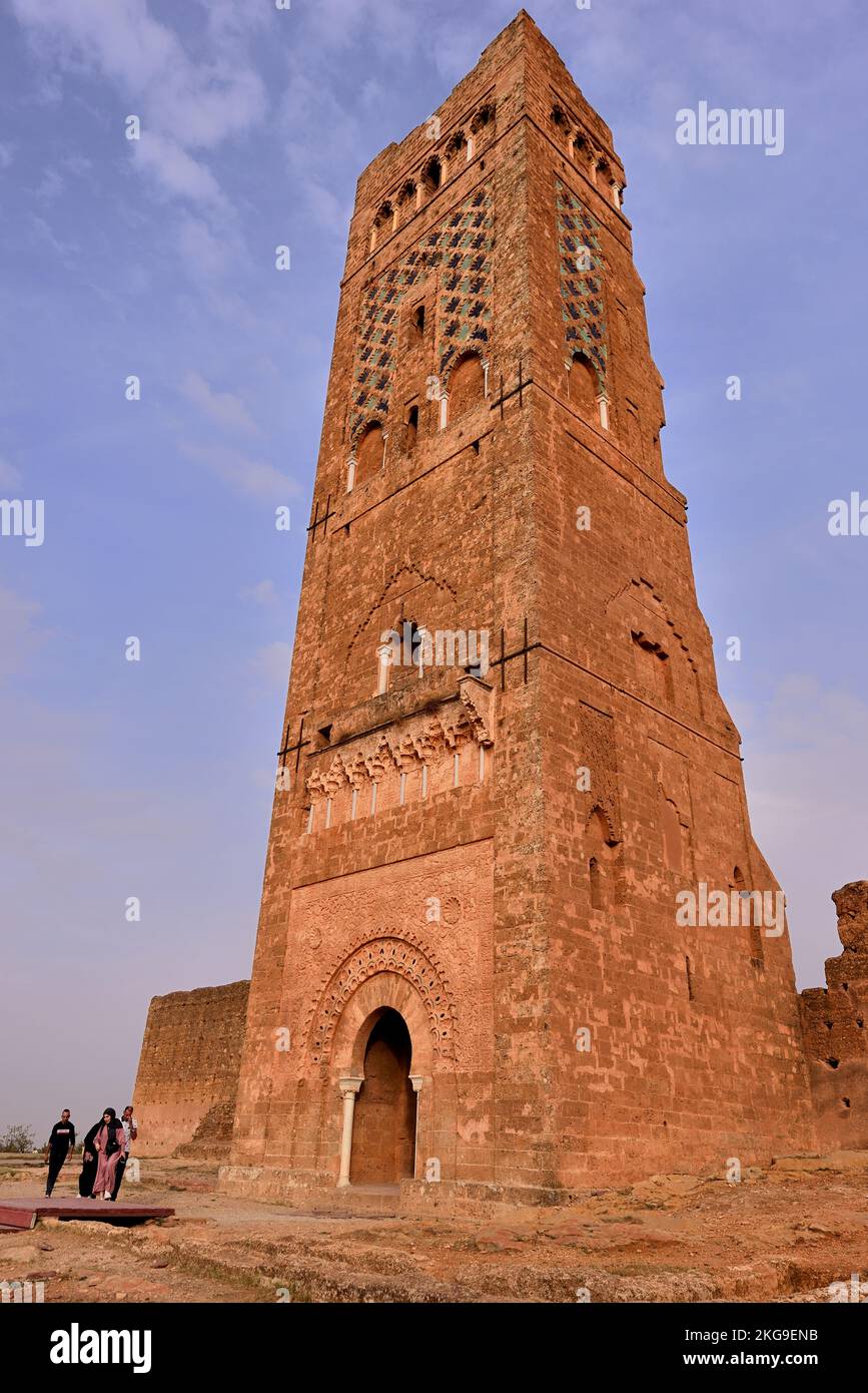 CITY OF TLEMCEN IN ALGERIA AND THE RUINS OF MANSOURAH PALACE AND ...