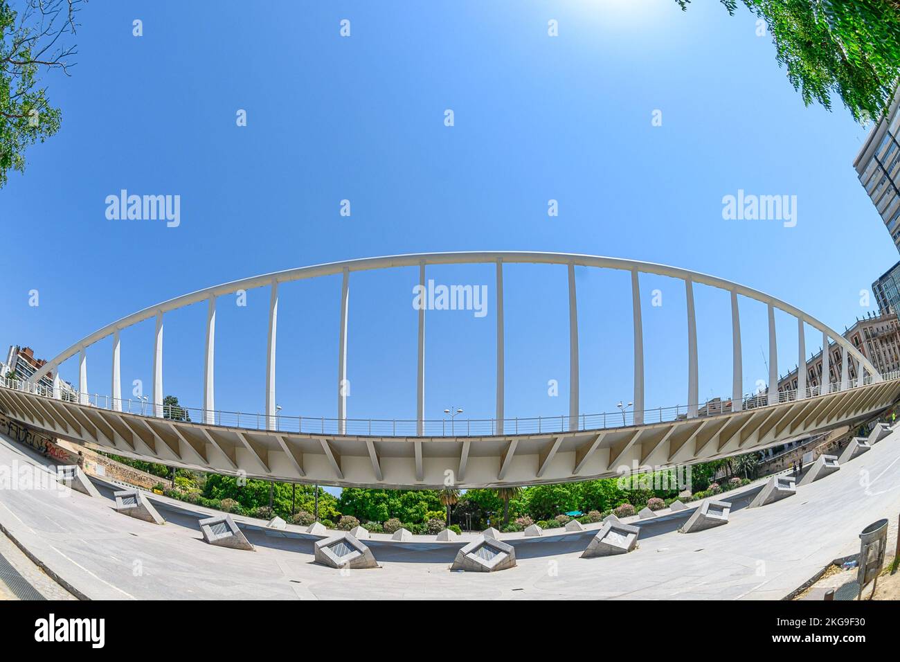 Alameda bridge santiago calatrava valencia hi-res stock photography and ...