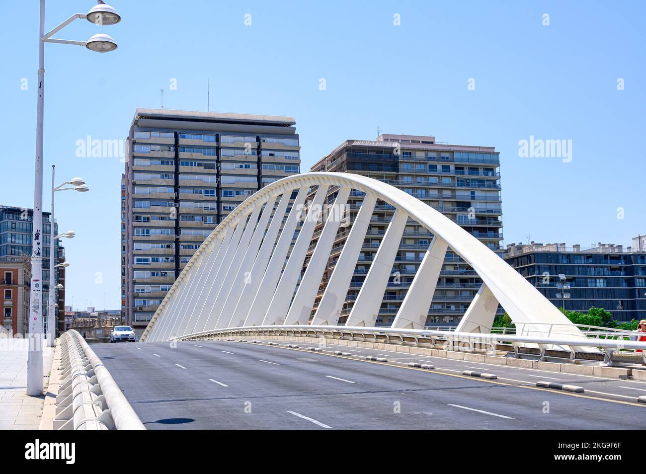 Alameda bridge santiago calatrava valencia hi-res stock photography and ...