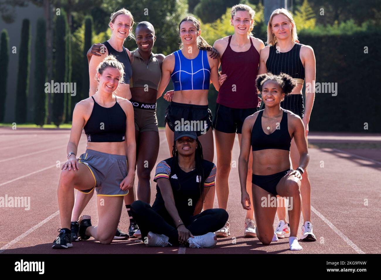 Belek, Turkey, 22/11/2022, athlete Paulien Couckuyt, Athlete Imke ...