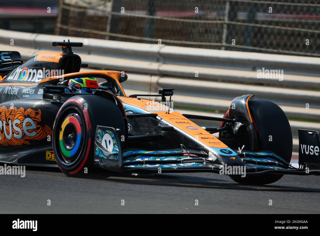 Yas Island, Abu Dhabi - 22/11/2022, 28 PIASTRI Oscar (aus), McLaren F1 ...