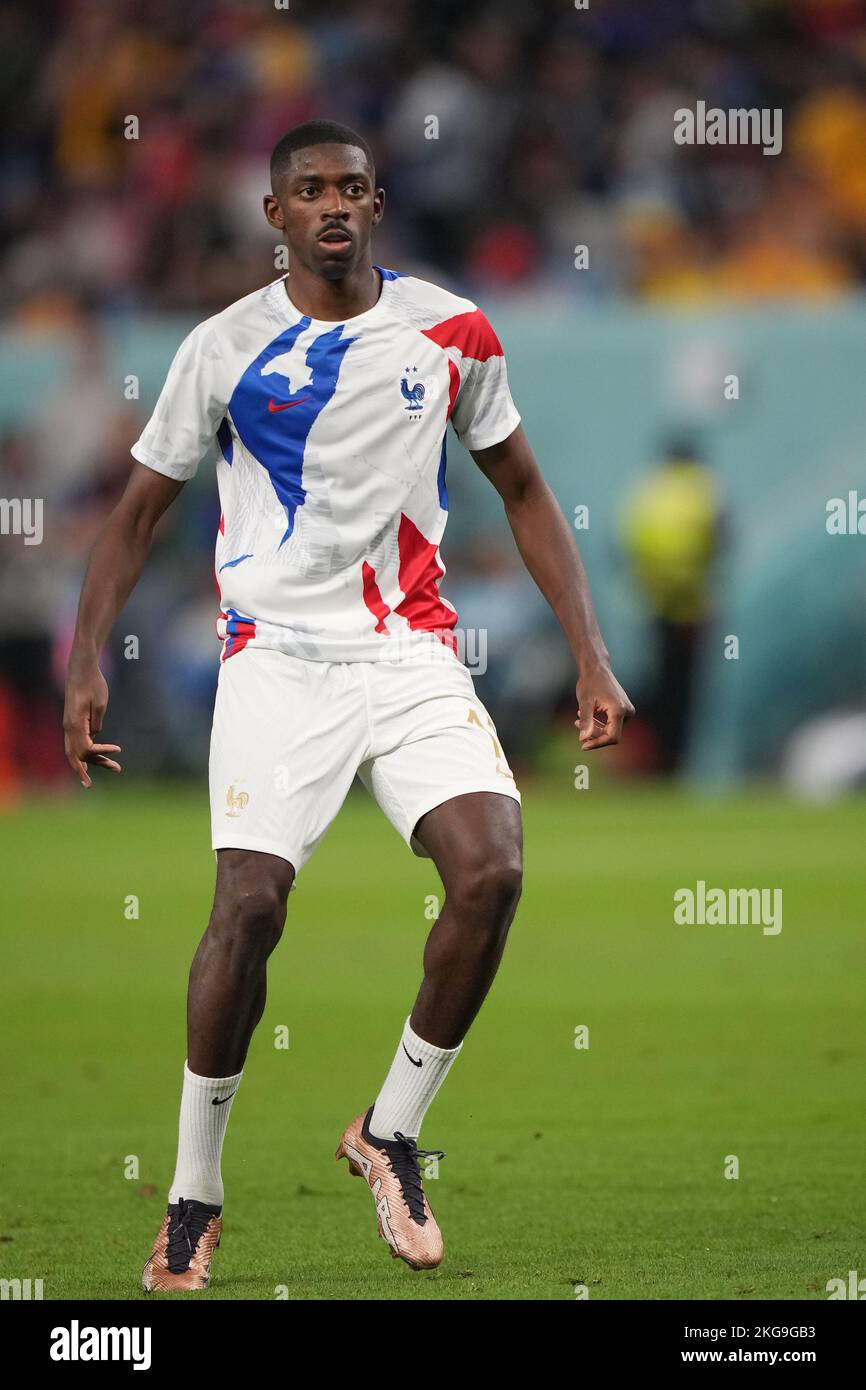 Ousmane Dembele of France during the Qatar 2022 World Cup match, Group ...