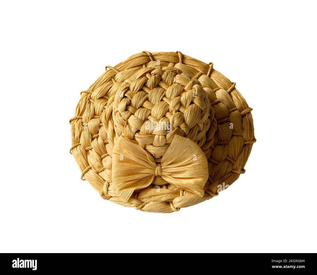 Antique straw hat Stock Photo - Alamy