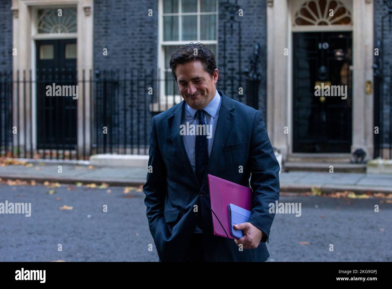 London, England, UK. 22nd Nov, 2022. Minister of Veteran Affairs JOHNNY ...