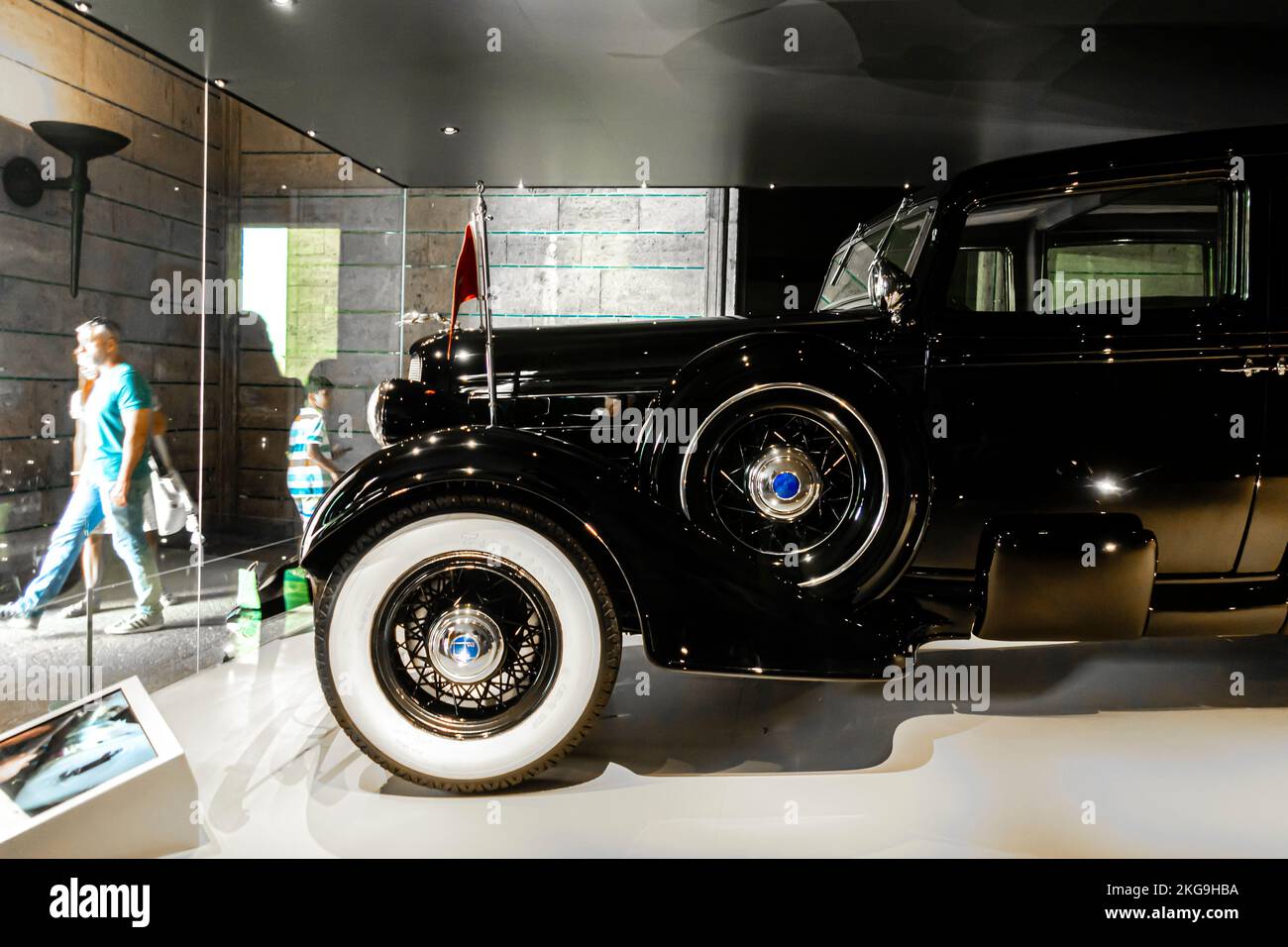 Ataturk's car: 1935 Lincoln Black. Private car of Mustafa Kemal Ataturk ...