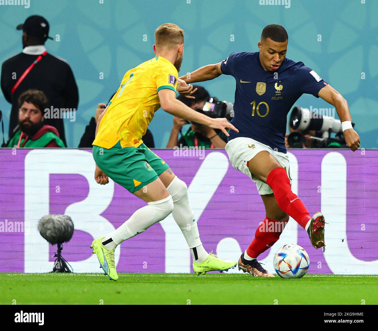 Al Wakrah, Qatar. 22nd Nov, 2022. Soccer: World Cup, France - Australia ...