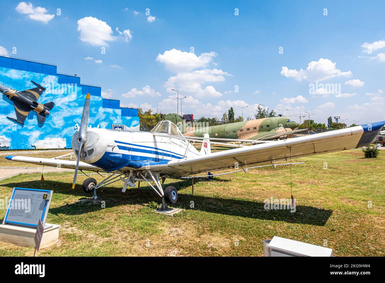 KIBM Mavi Isık B aircraft - Turkey Stock Photo - Alamy