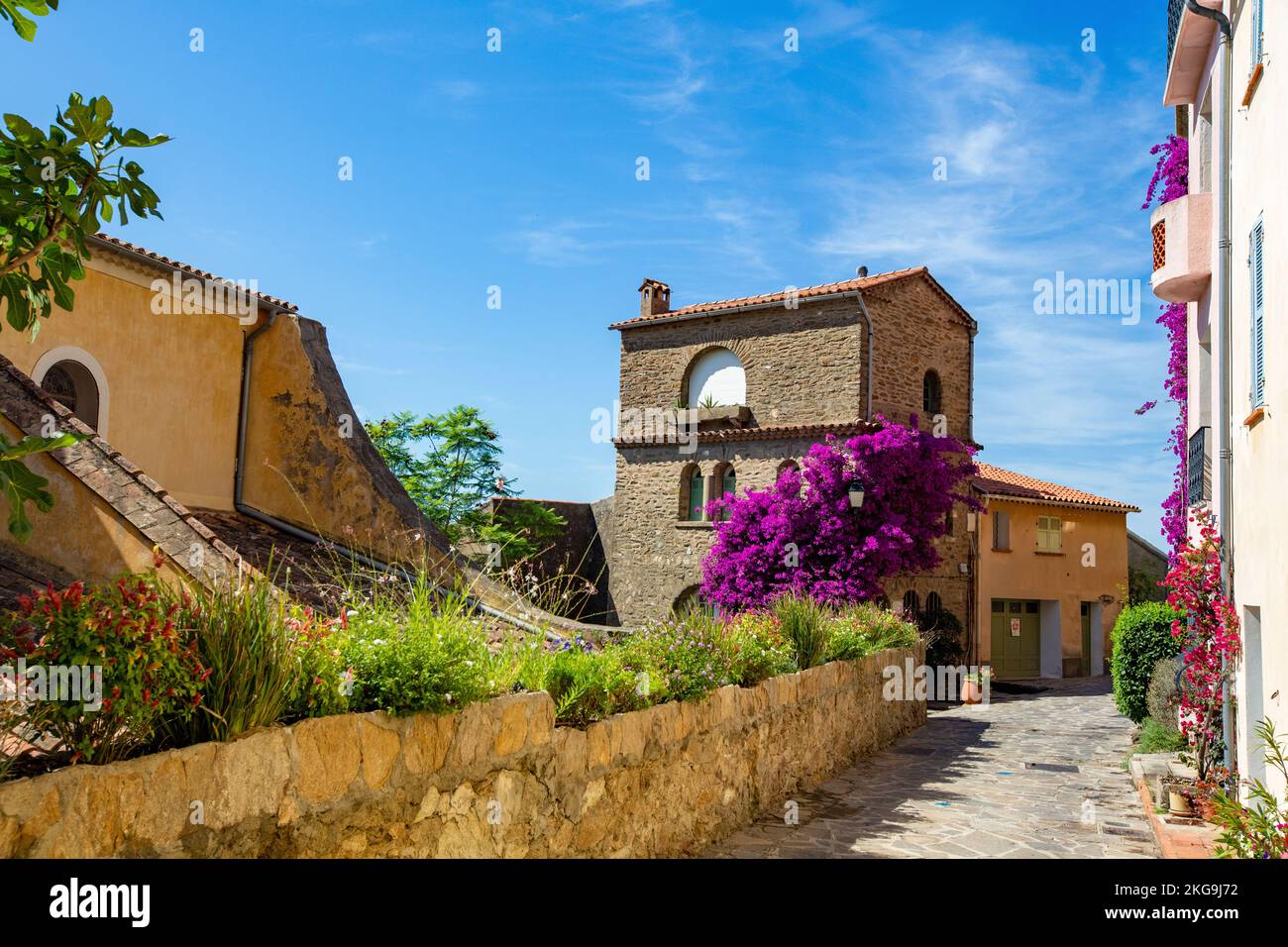Bormes-les-Mimosas, South of France, French Riviera, Var, Provence ...