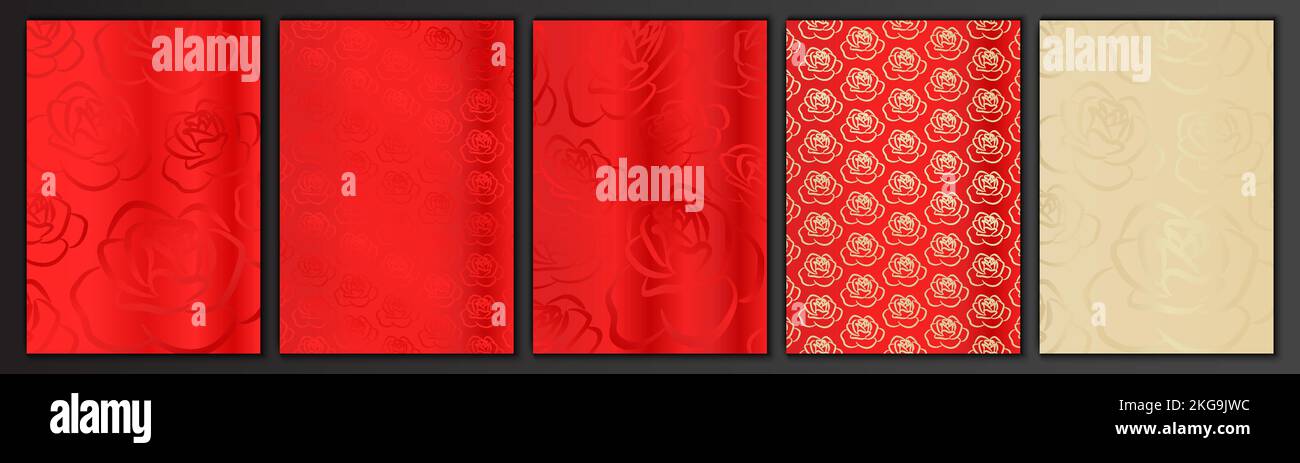 Beautiful rose flower light art Stock Vector Images - Alamy