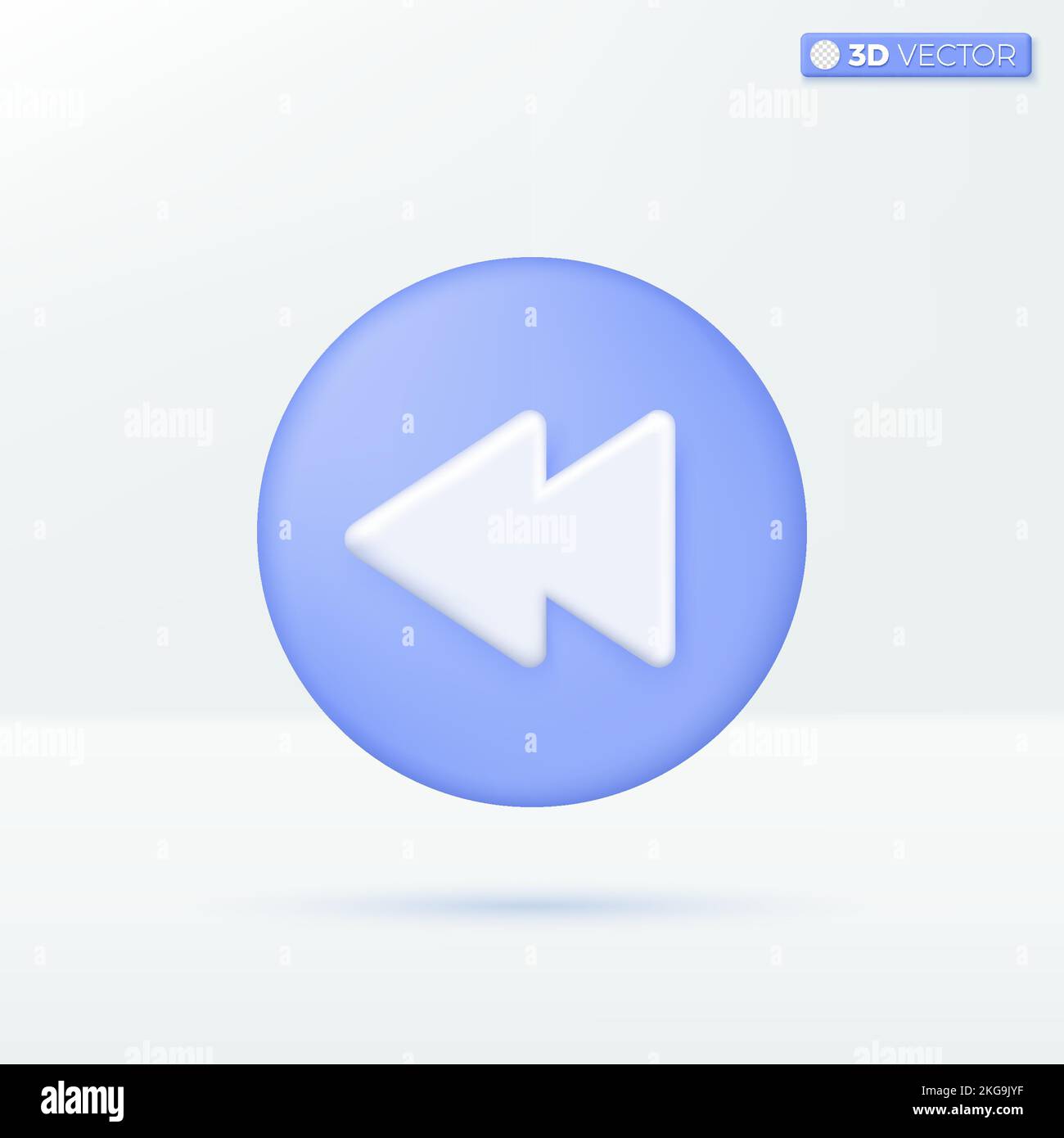 Fast Rewind icon symbols. music button, play video or audio, streaming ...