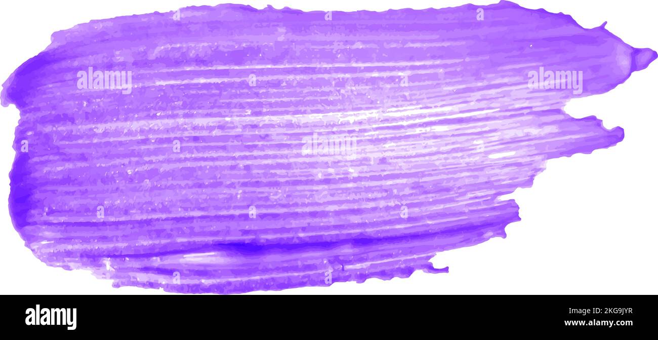 Violet paint brush stroke. Ink brush strokes, brushes, lines Stock ...