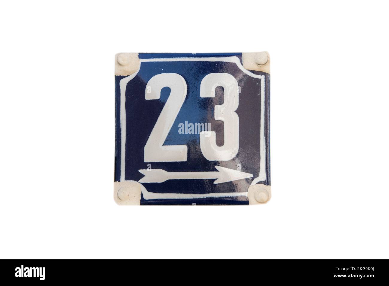 House number 23 Cut Out Stock Images & Pictures - Alamy