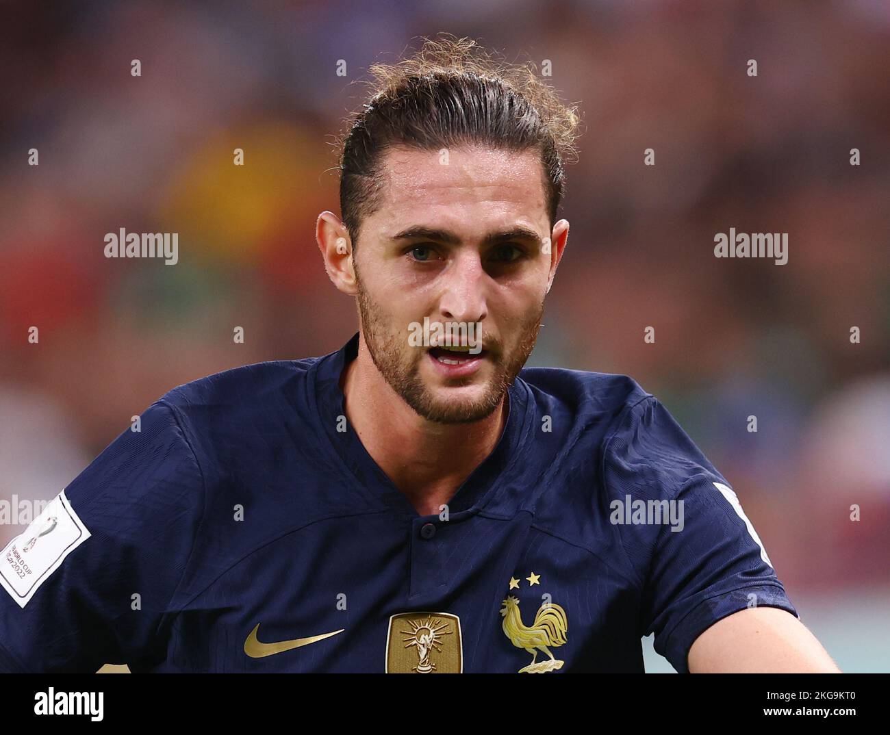 Al Wukair, Qatar, 22nd November 2022. Adrien Rabiot of France during ...