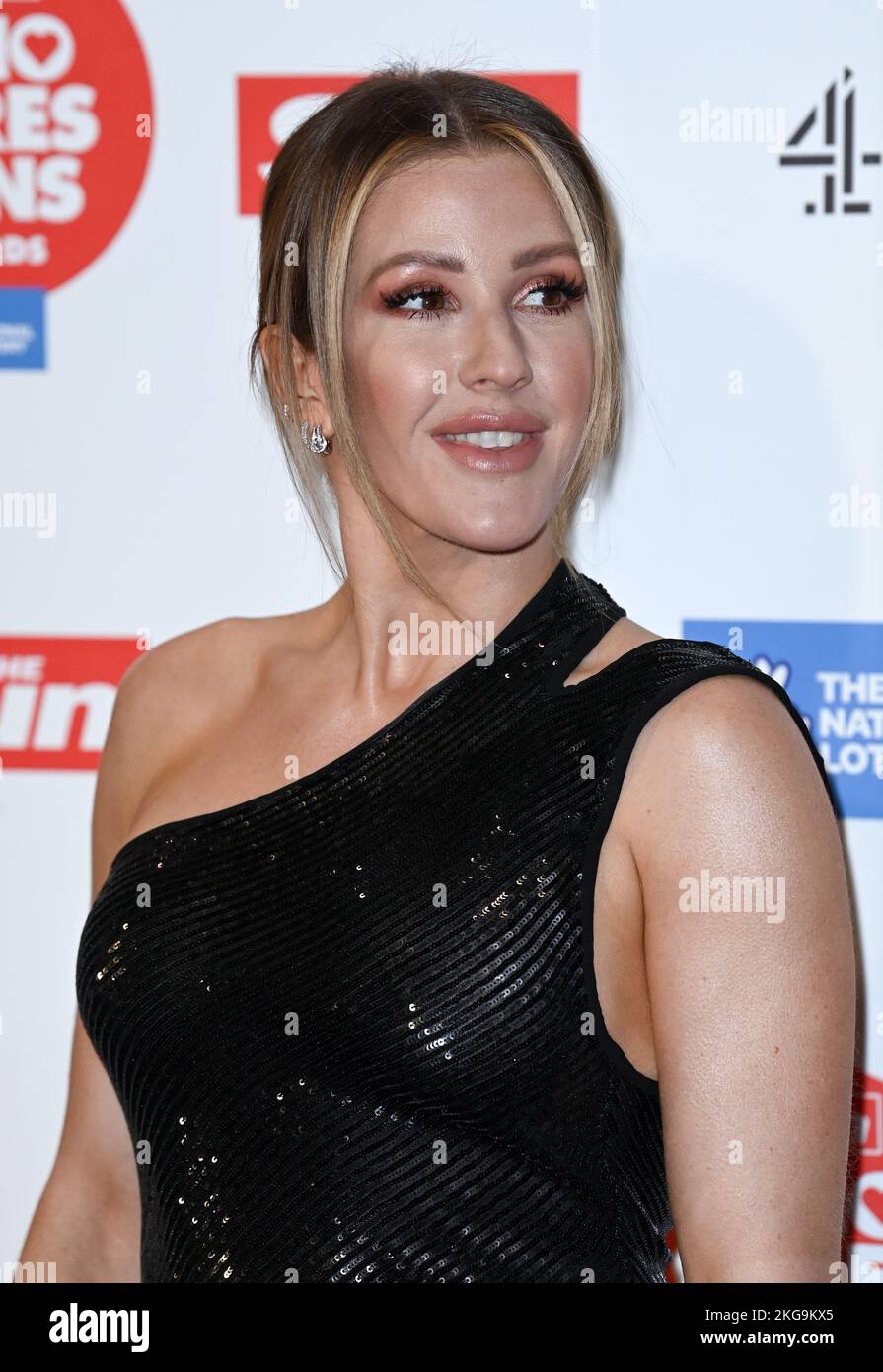 November 22nd, 2022, London, UK. Ellie Goulding arriving at The Sun's ...