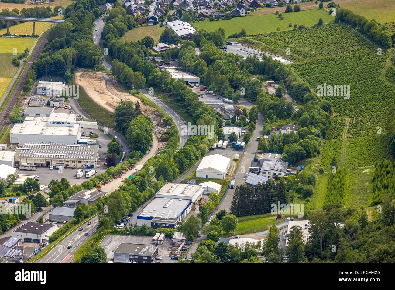 Logistics center spedition hager hi-res stock photography and images ...