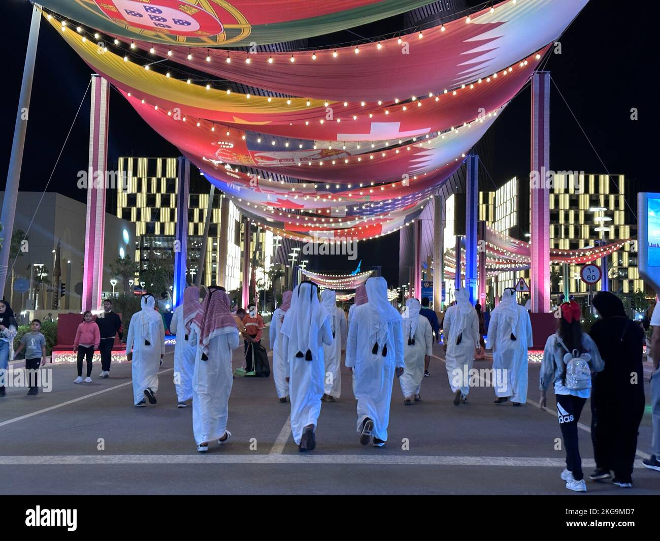 Lusail Plaza Tower 4. Lusail Boulevard Qatar Stock Photo - Alamy