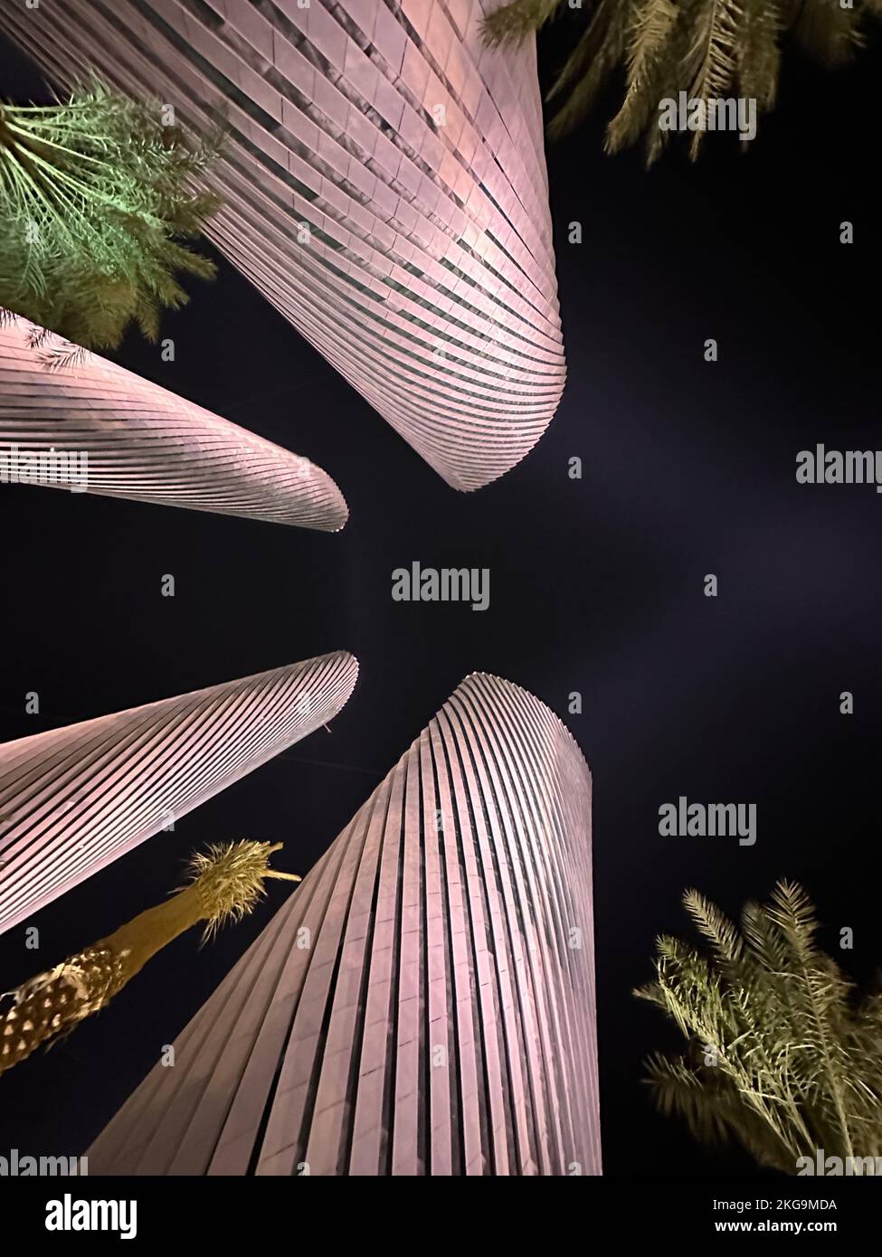Lusail Plaza Tower 4. Lusail Boulevard Qatar Stock Photo - Alamy