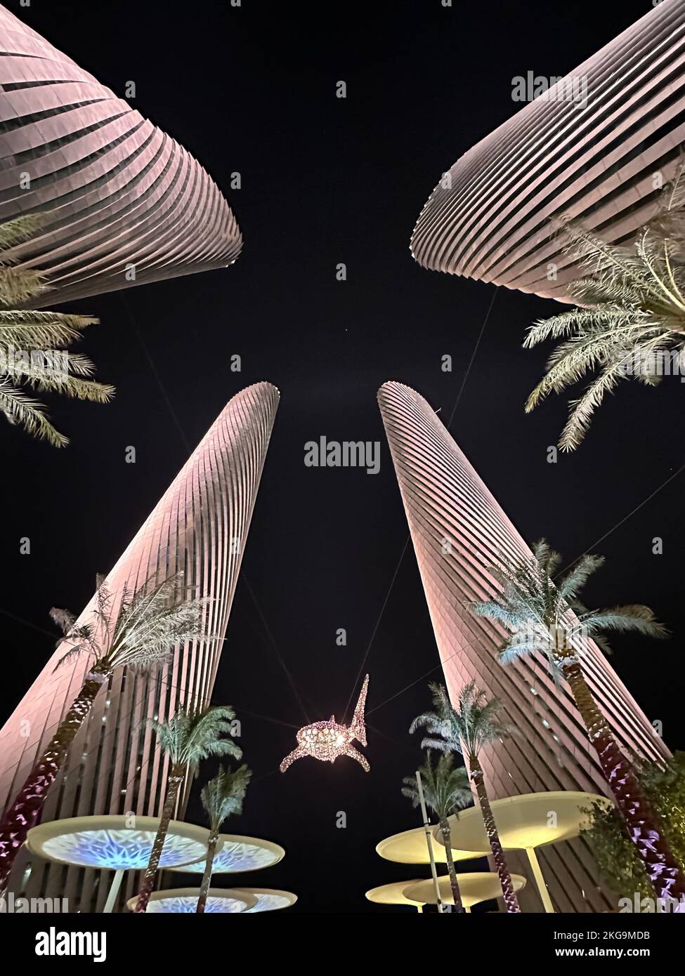 Lusail Plaza Tower 4. Lusail Boulevard Qatar Stock Photo - Alamy