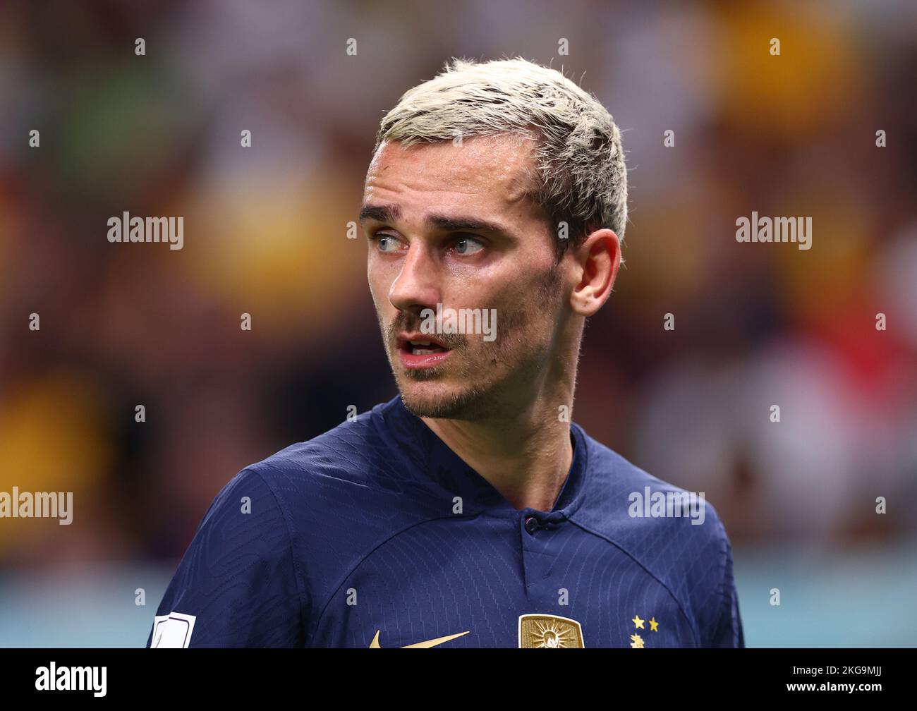 Al Wukair, Qatar, 22nd November 2022. Antoine Griezmann of France ...