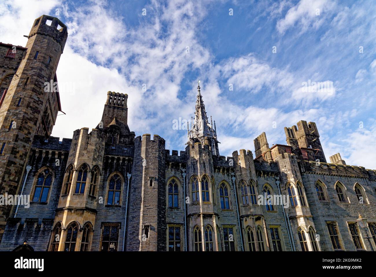 Cardiff Castle - Cardiff, Glamorgan, Wales, United Kingdom - 16th of ...