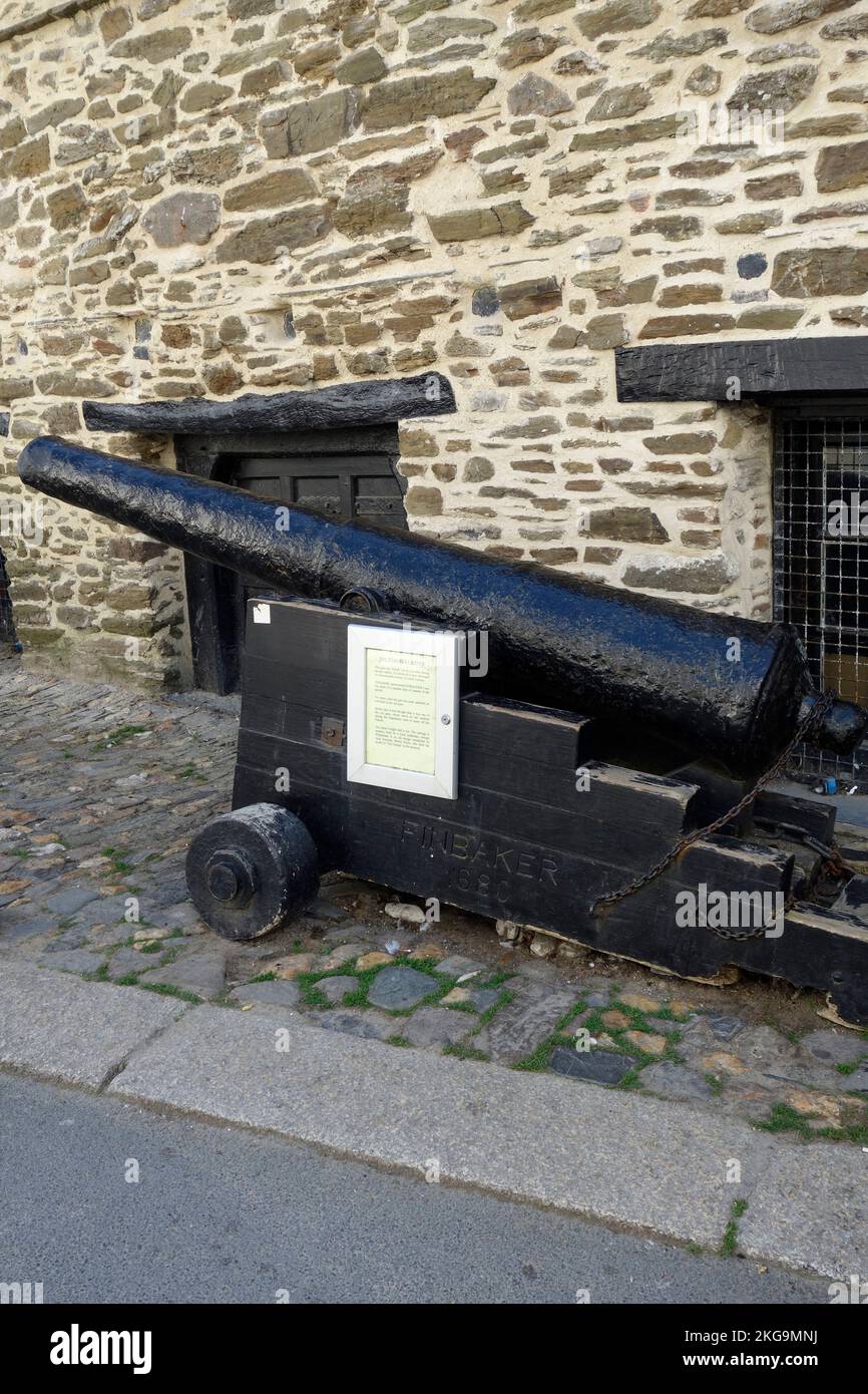 Finbaker Cannon, a type of Seventeenth Century Swedish Cannon, Outside ...