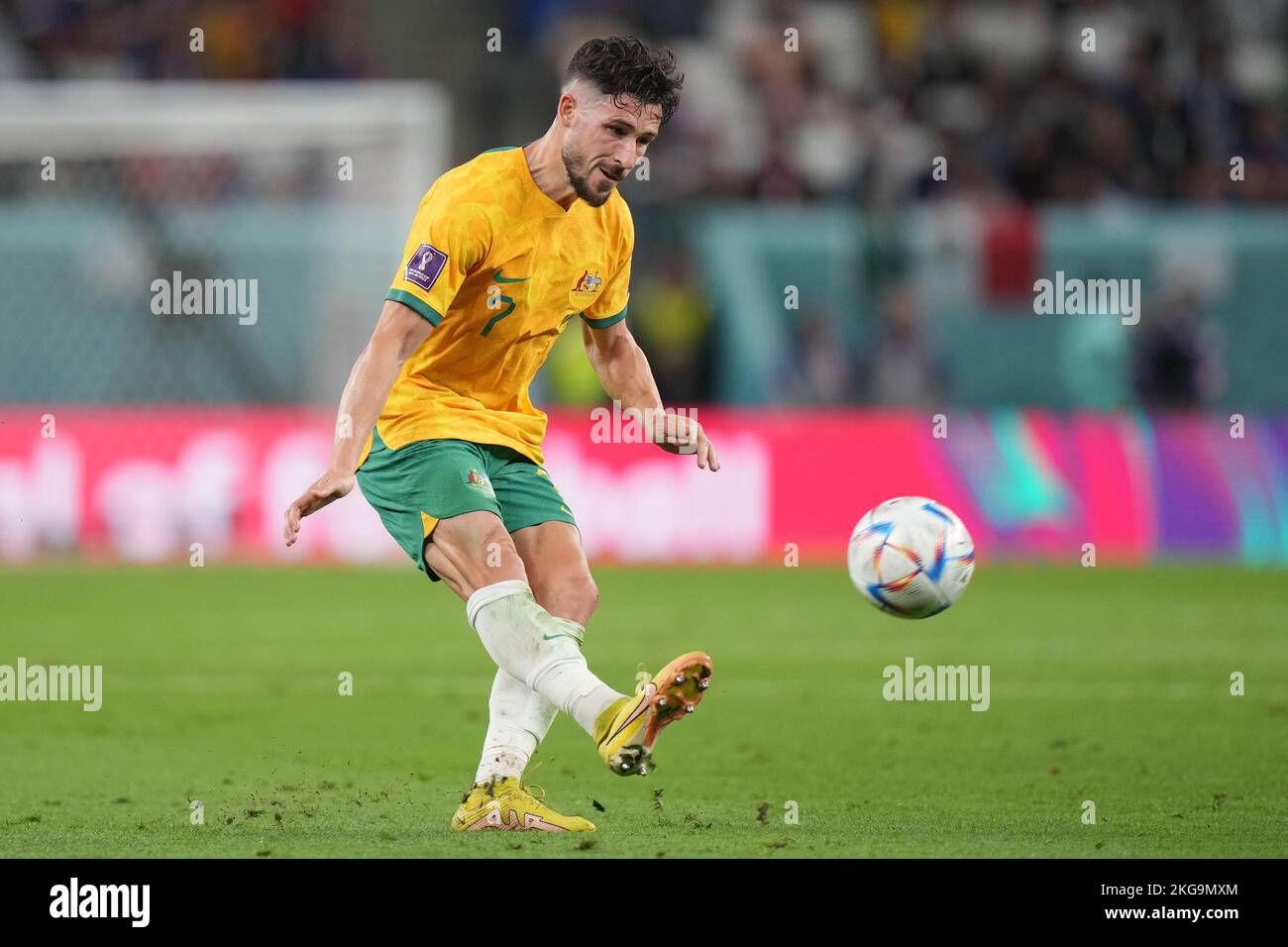 Mathew Leckie of Australia during the Qatar 2022 World Cup match, Group ...