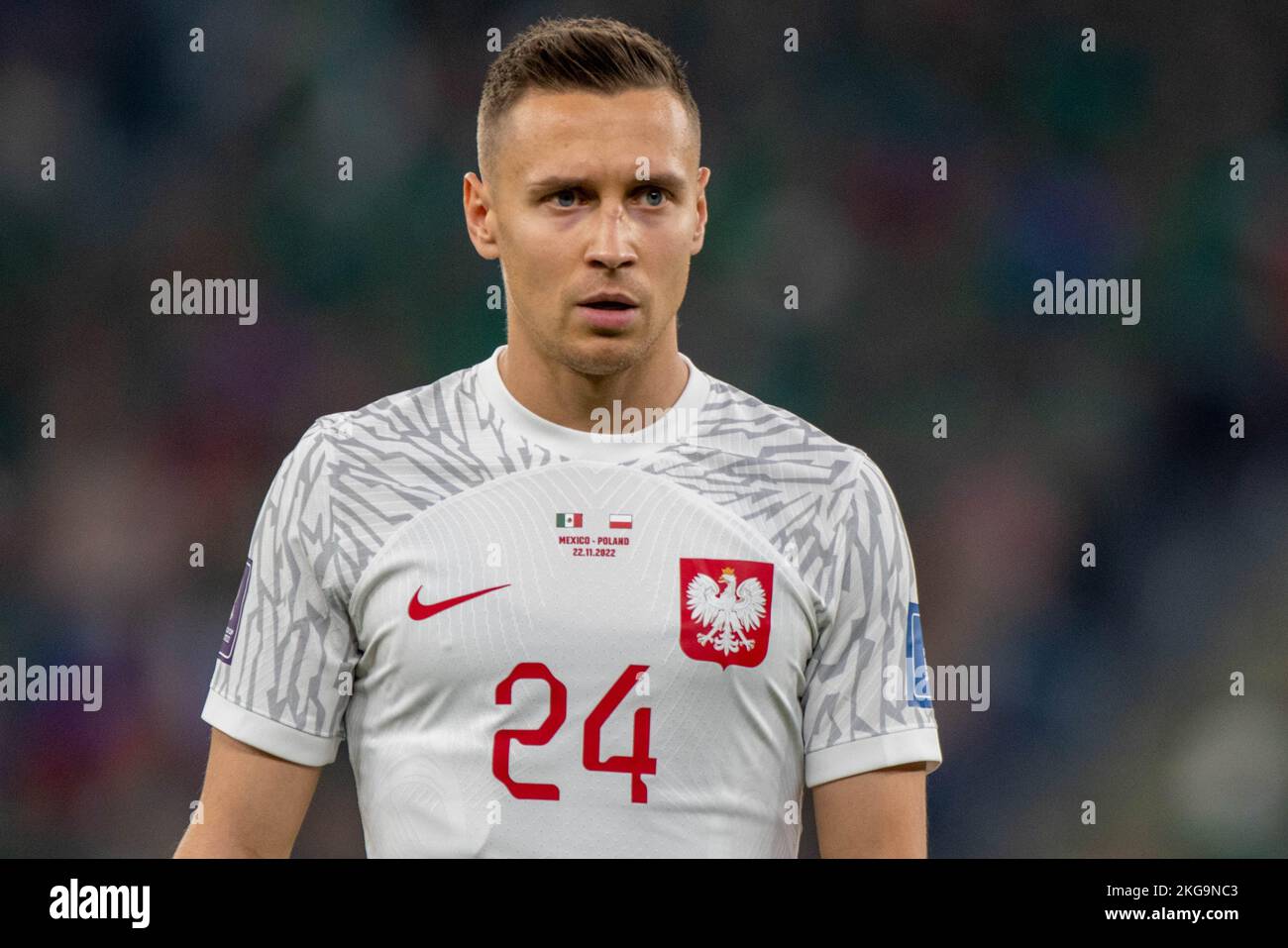 Przemyslaw Frankowski of Poland during the FIFA World Cup Qatar 2022 ...