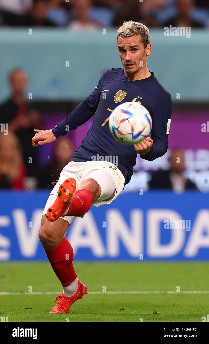 Al Wukair, Qatar, 22nd November 2022. Antoine Griezmann of France in ...