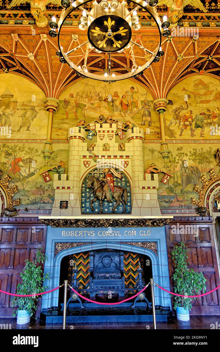 Arab room at cardiff castle hi-res stock photography and images - Alamy