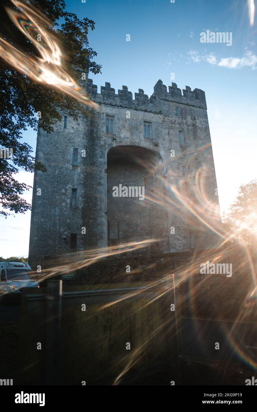 The historical Bunratty Castle at County Clare, Ireland Stock Photo - Alamy