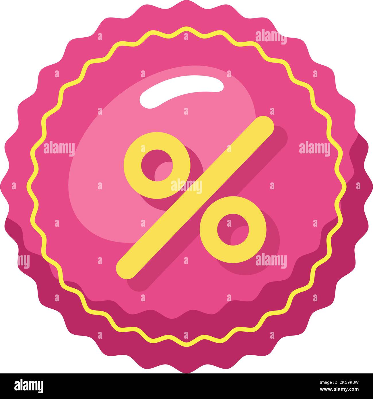 Percent symbol in commercial lace Stock Vector Images - Alamy