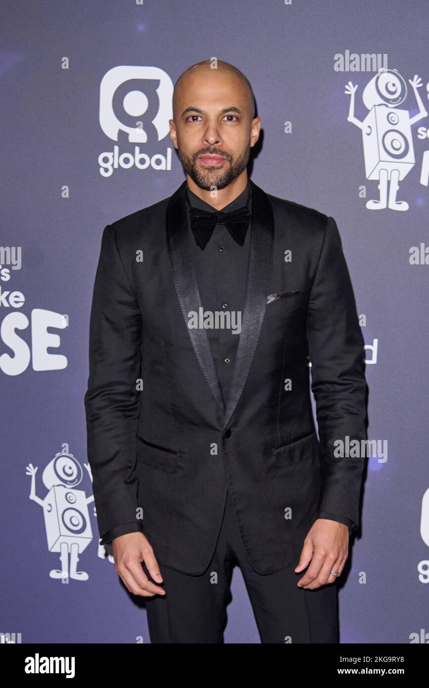 London, UK . 22 November, 2022 . Marvin Hume pictured at the Globals ...