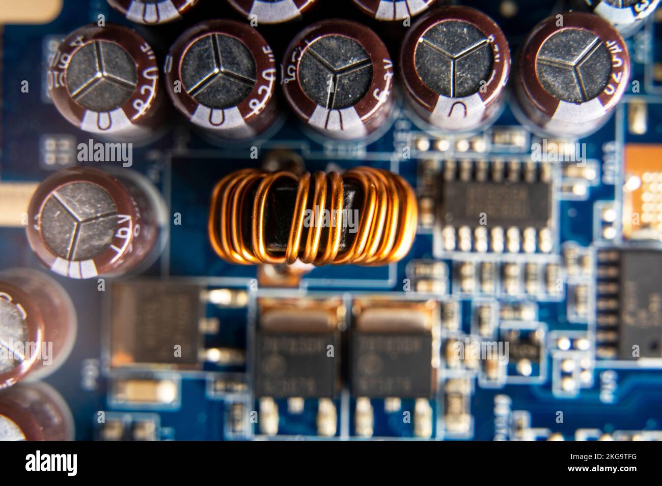 Various electrical components circuit board hi-res stock photography and images - Alamy