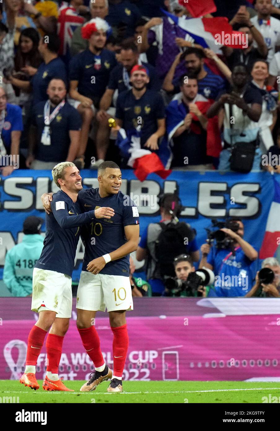 Kylian mbappé goal celebration hi-res stock photography and images - Alamy