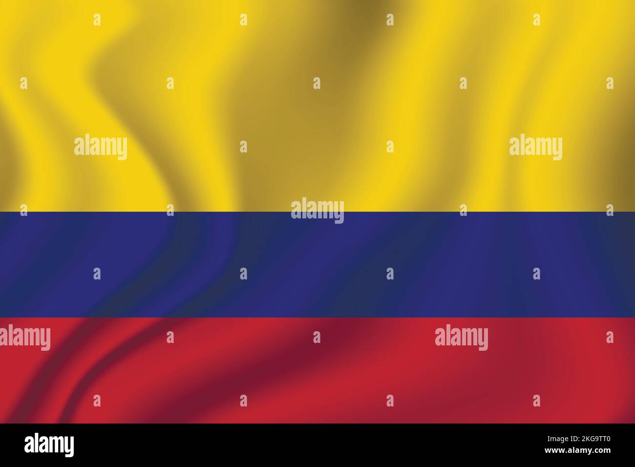 Flag of Colombia. Colombian national symbol in official colors ...