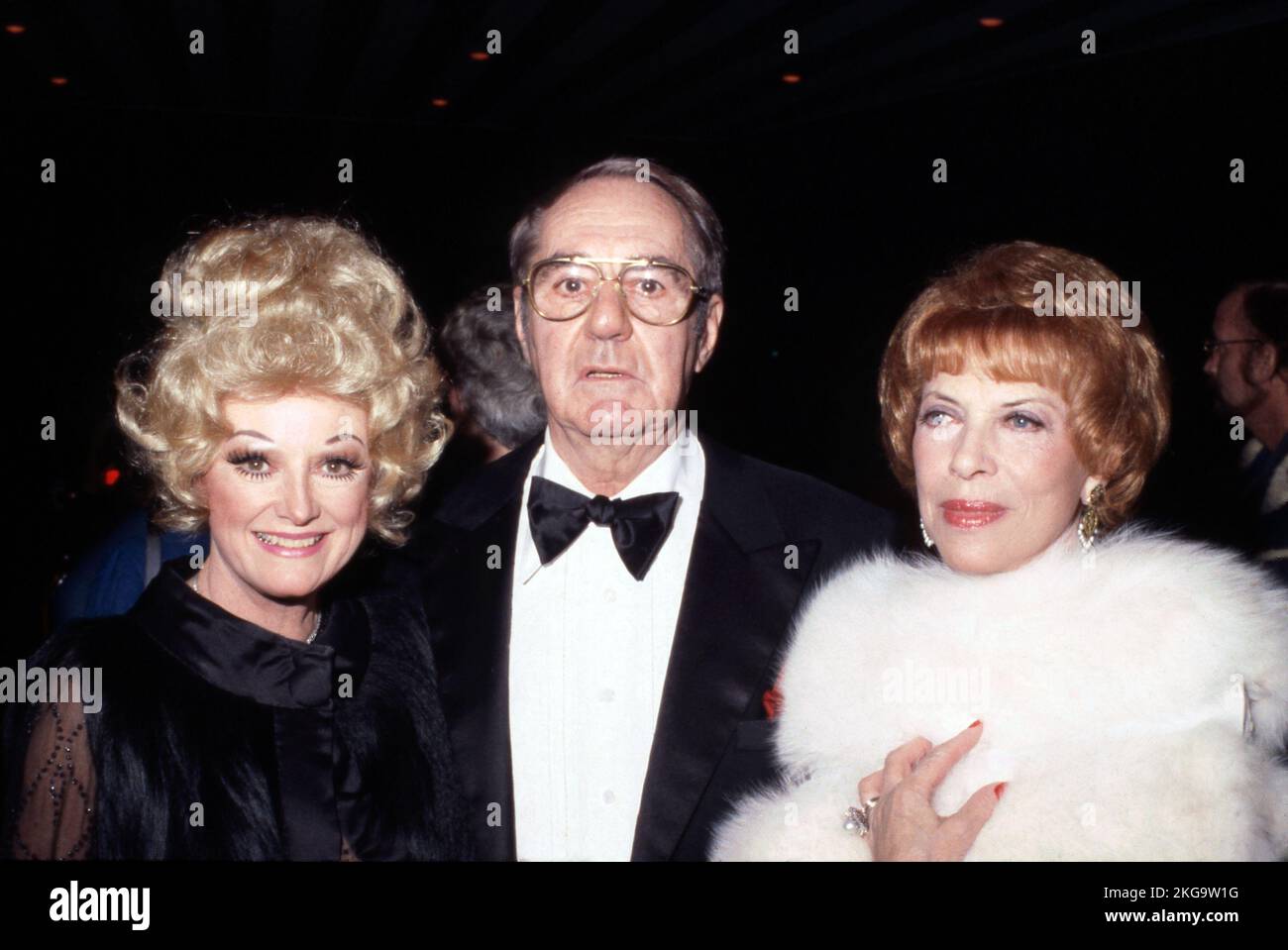 Phyllis Diller with Jim Backus and Henny Backus Circa 1970's Credit ...