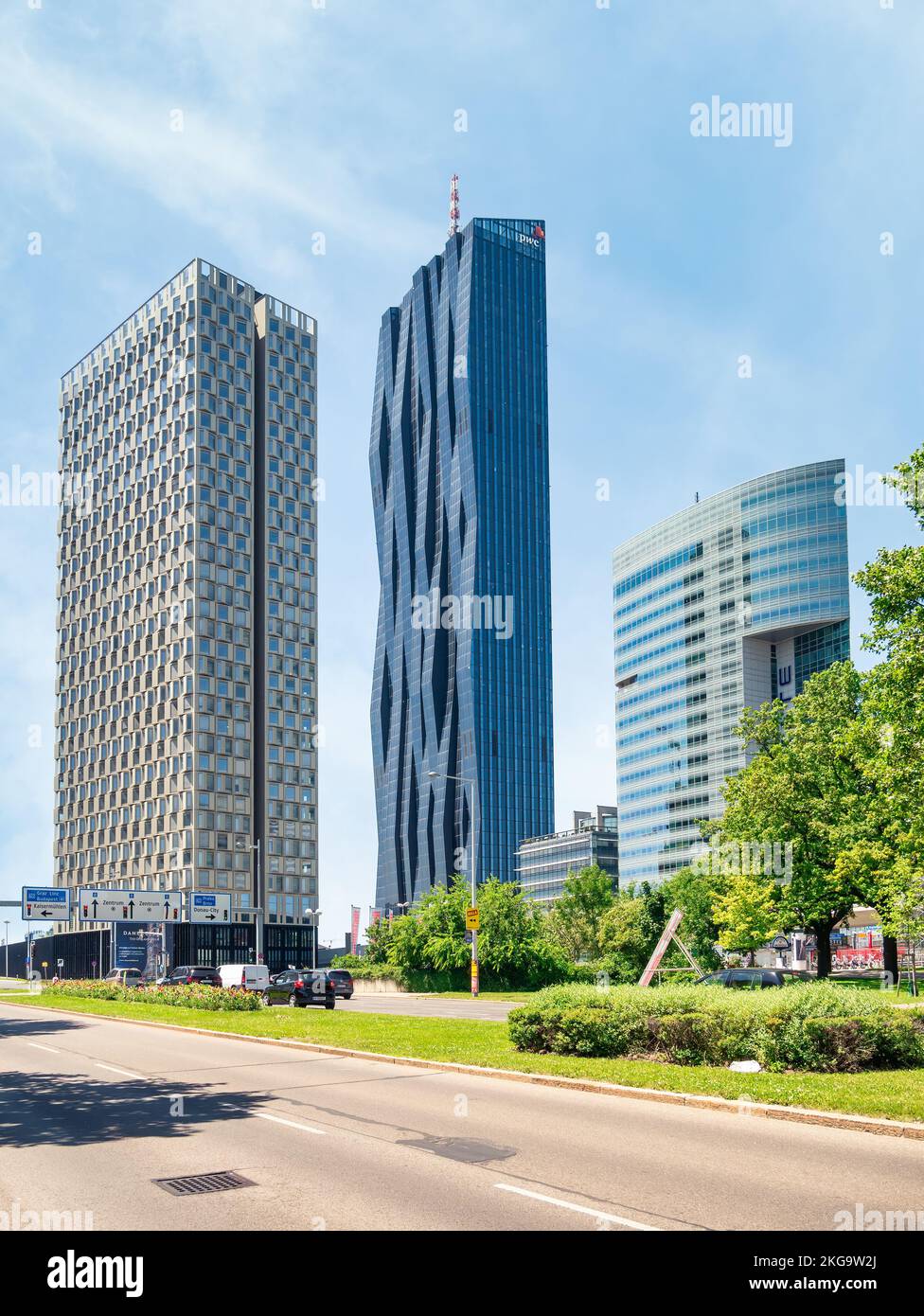 Vienna, Austria - June 2022: PwC (PricewaterhouseCoopers) offices ...