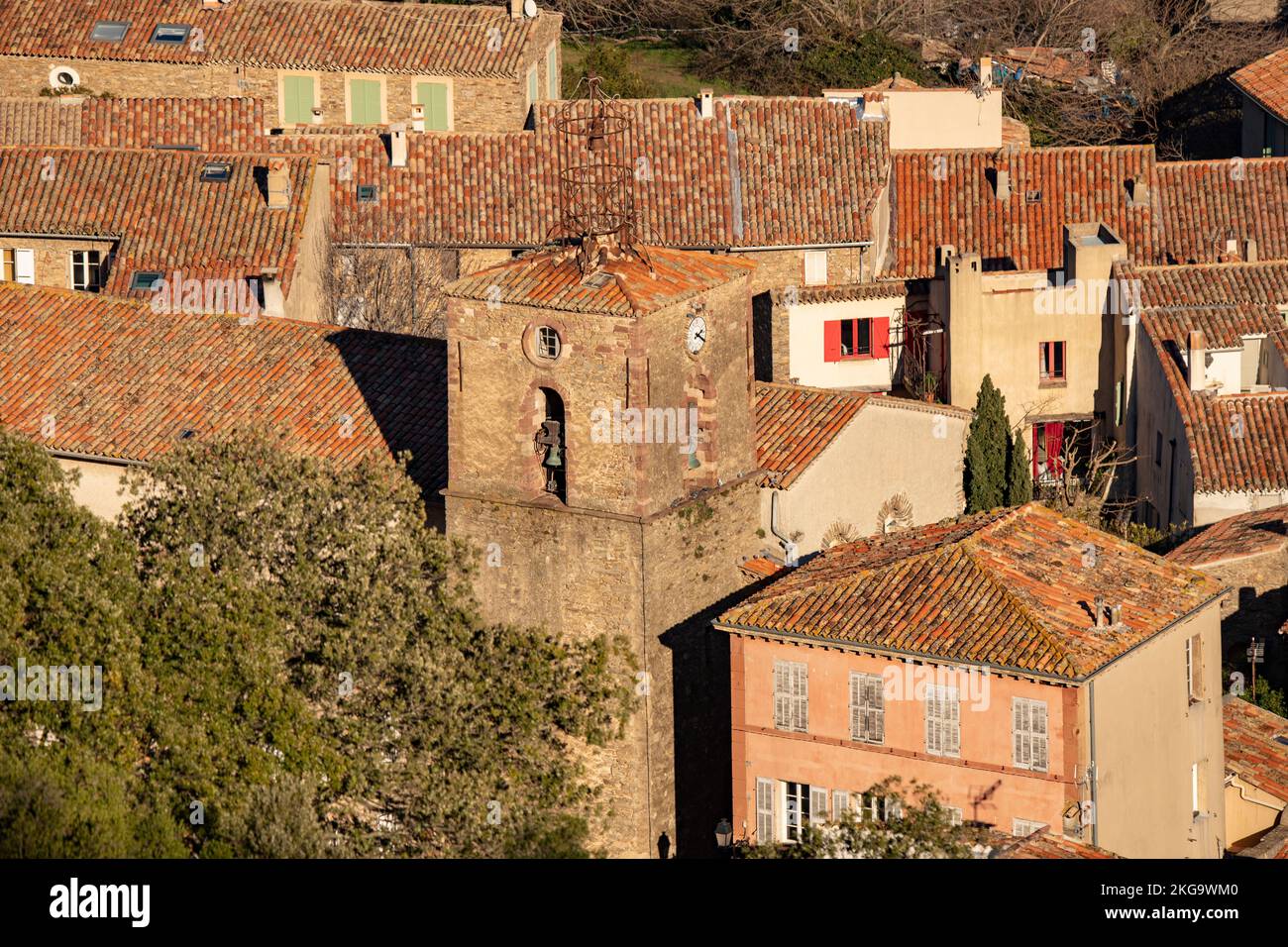 La Garde-Freinet, french village in the south of France Stock Photo - Alamy
