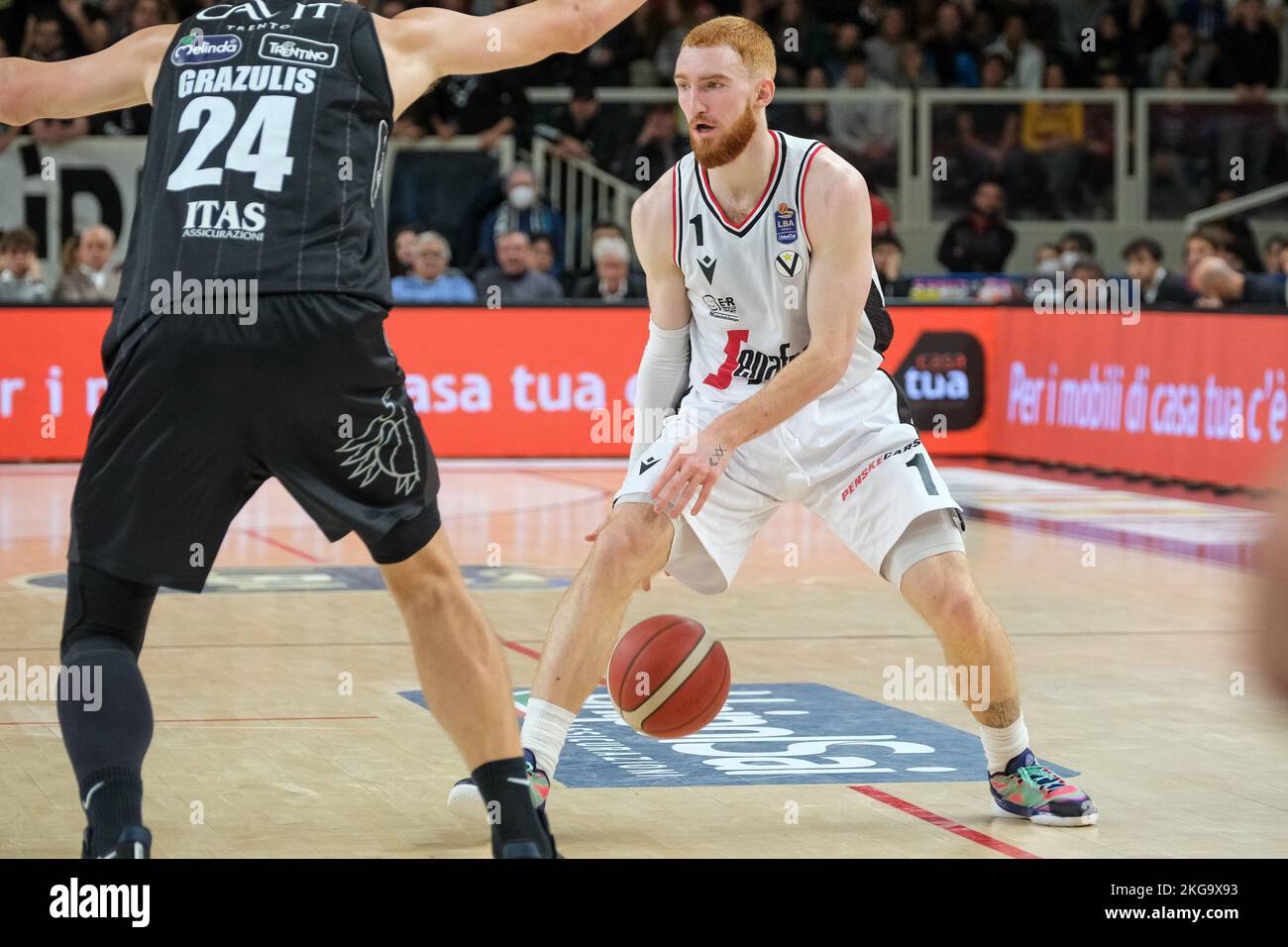 Italian A1 Basketball Championship - Dolomiti Energia Trentino VS ...