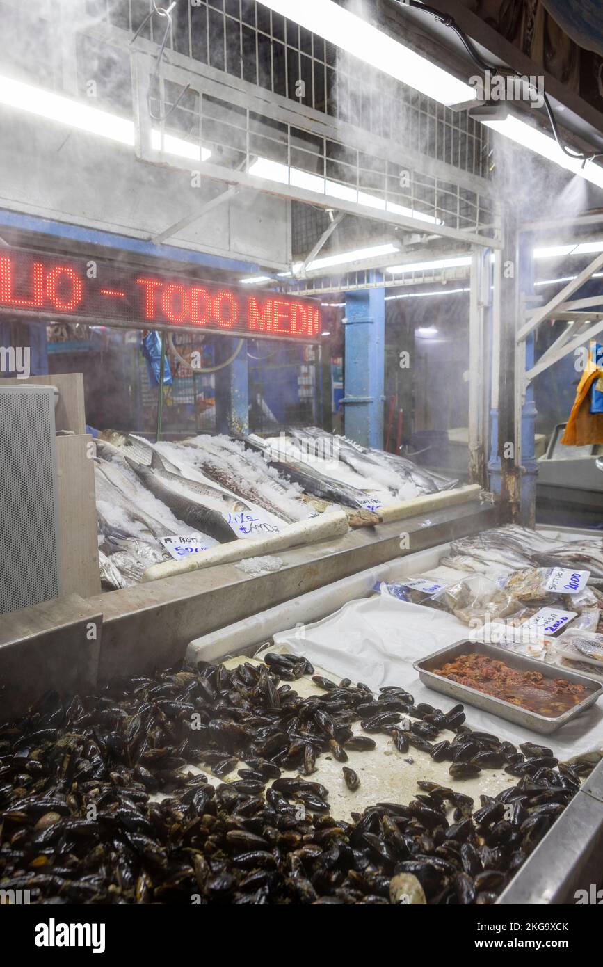 Seafood stand hi-res stock photography and images - Alamy