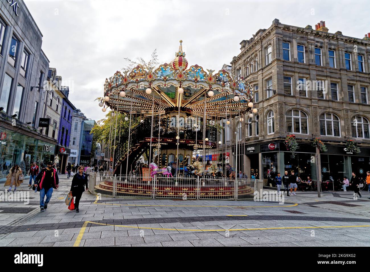 Welsh carousel hi-res stock photography and images - Alamy