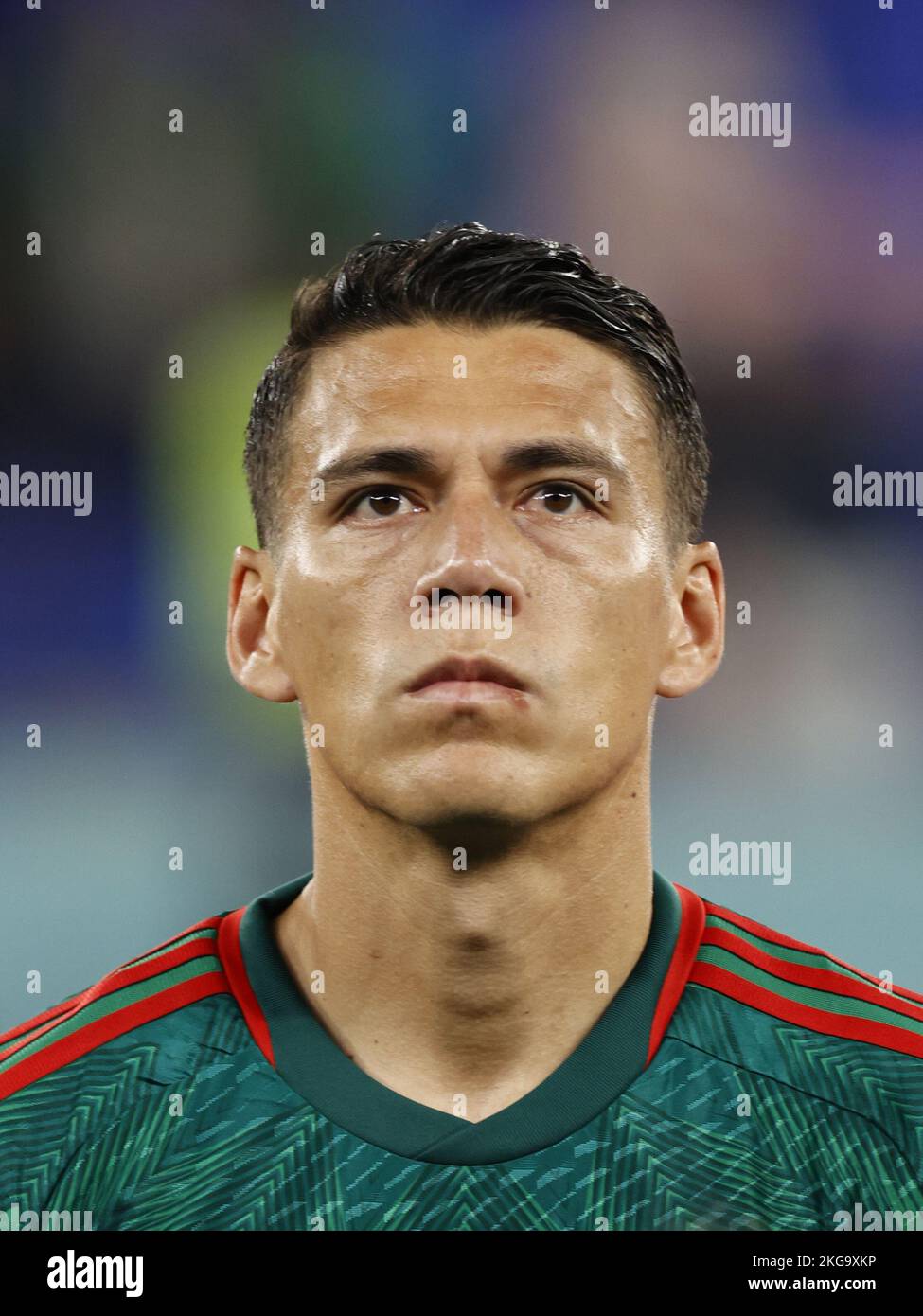 DOHA - Qatar, 22/11/2022, Hector Moreno of Mexico during the FIFA World ...