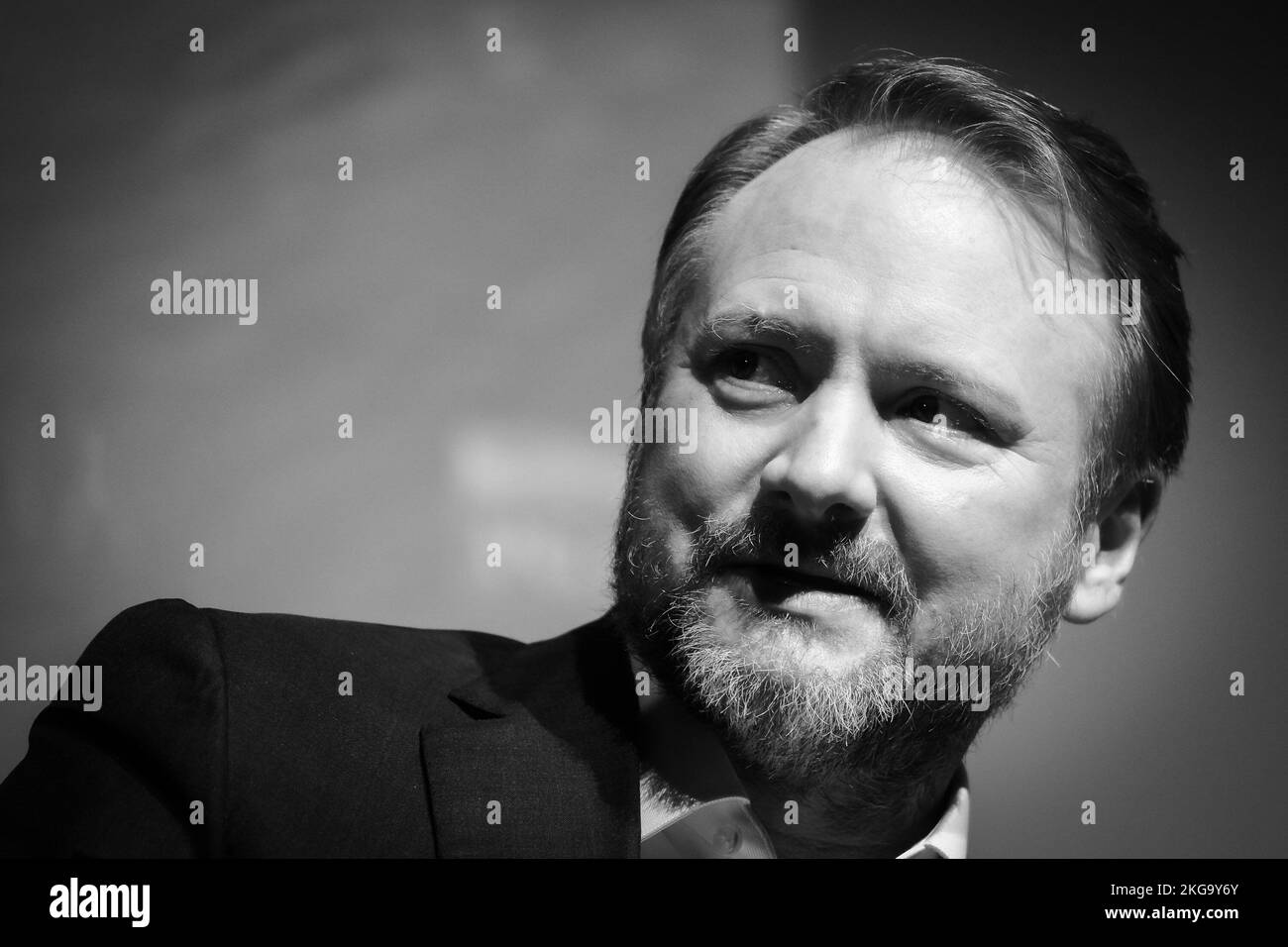 Rian Johnson photographed on stage during the Mark Kermode in 3D held ...
