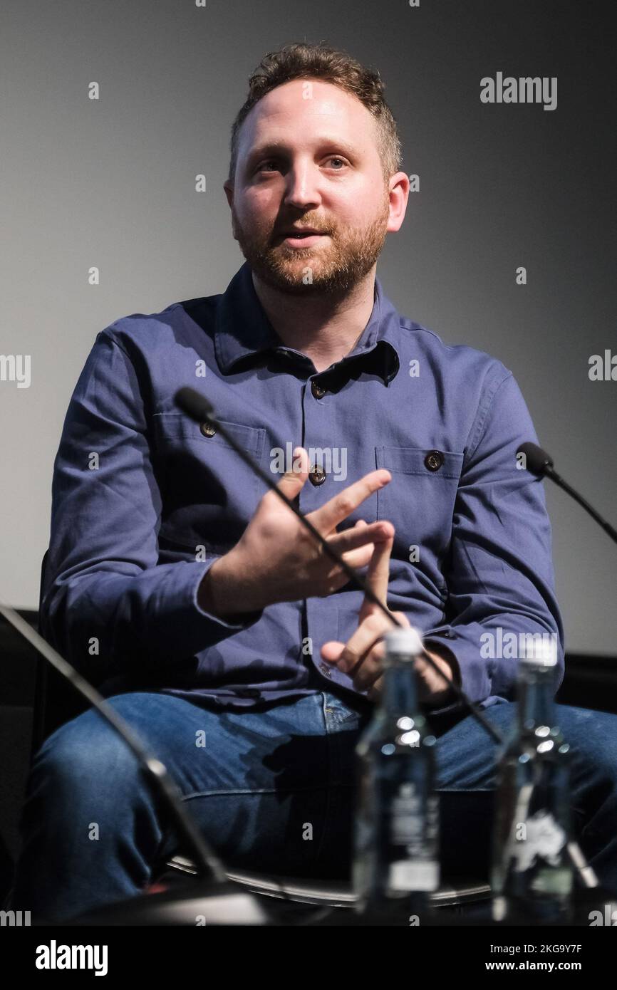 Director Eddie Sternberg photographed on stage during the Mark Kermode ...