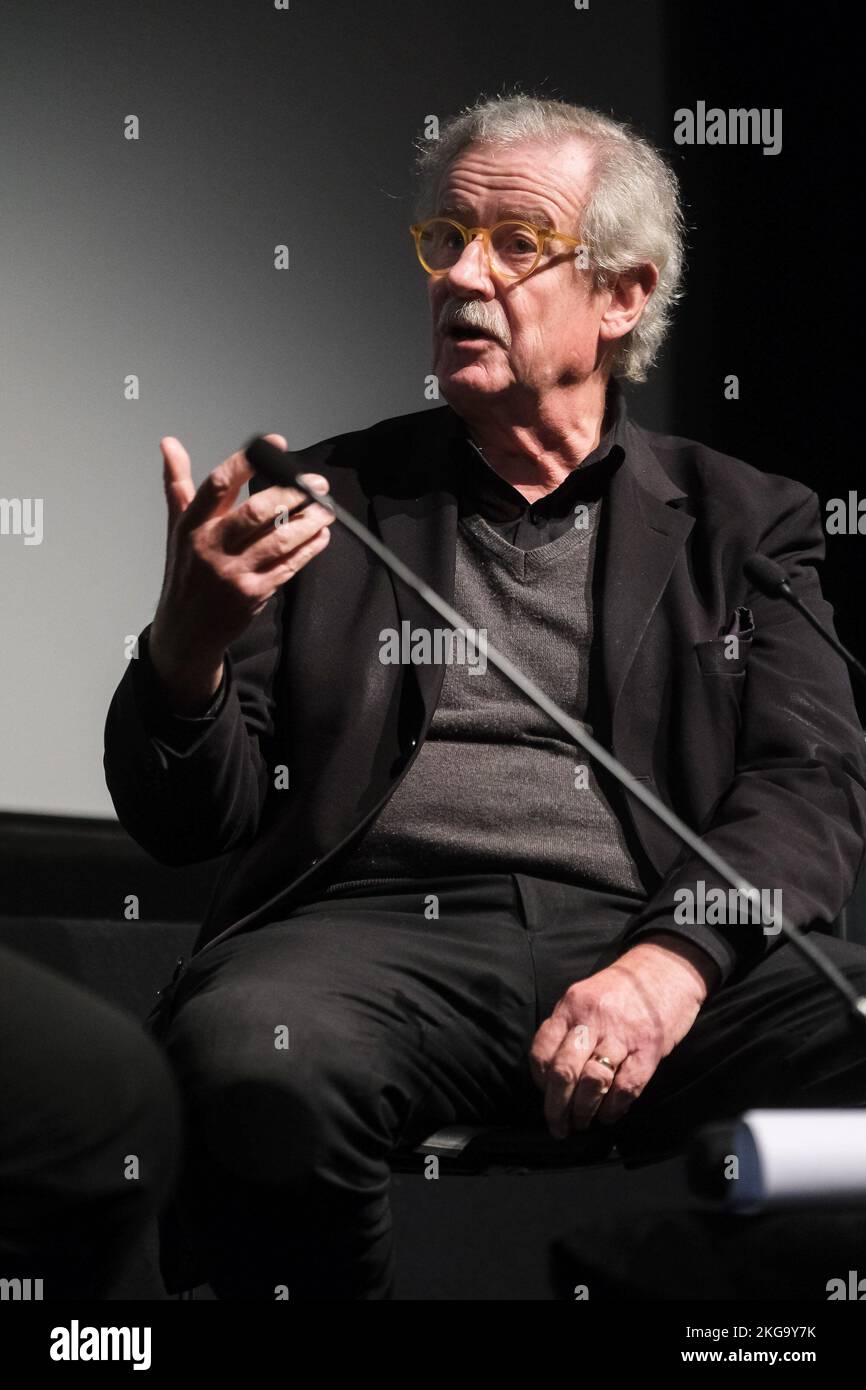 Sir Christopher Frayling photographed on stage during the Mark Kermode ...